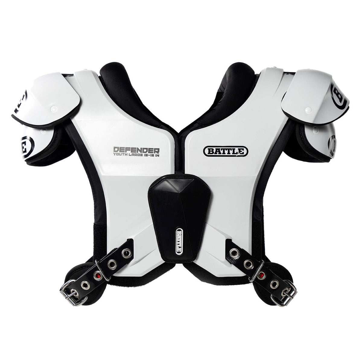 Defender Lightweight Football Shoulder Pads | Battle Sports