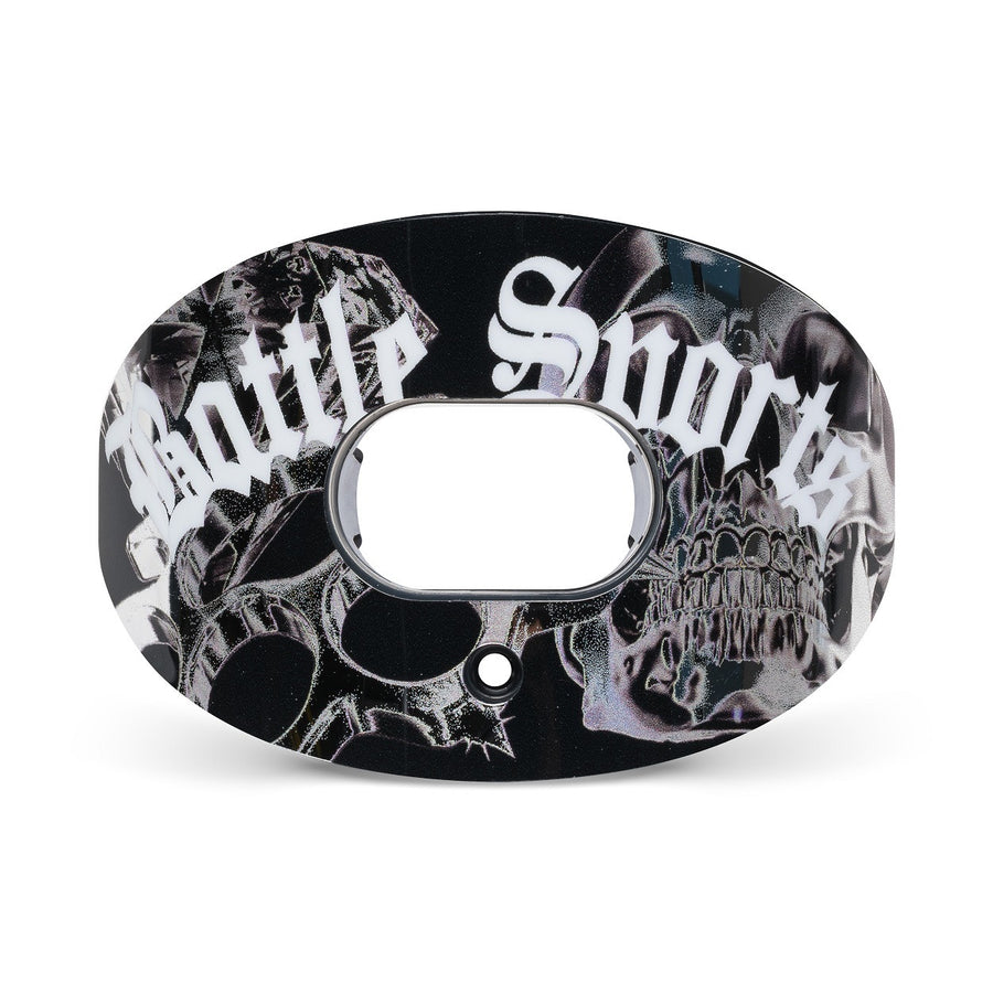 Football Mouthguard- Chrome Skulls | Battle Sports