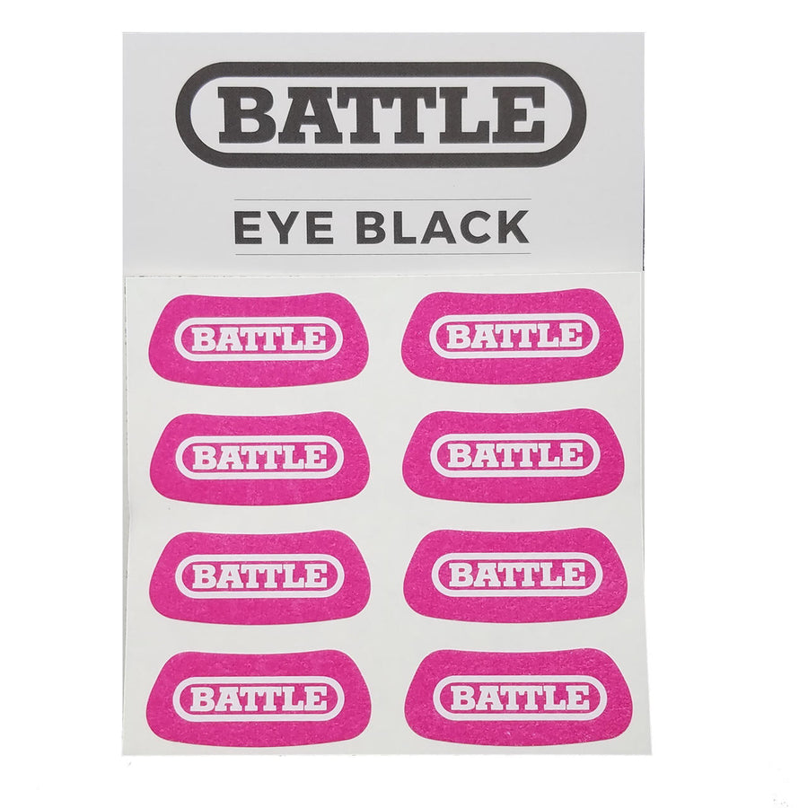 Battle Eye Black Anti Glare Stickers | Battle Sports